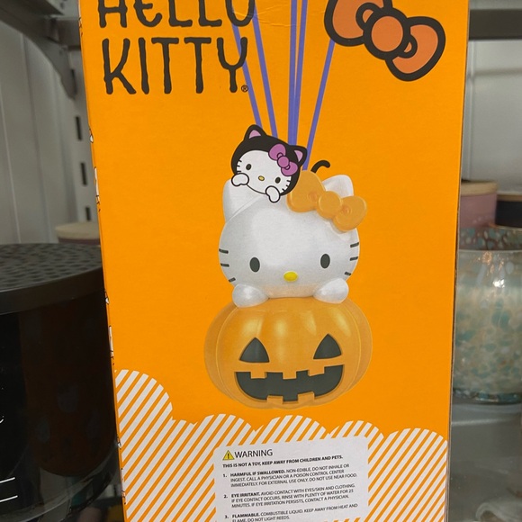 Hello Kitty | Accents | Hello Kitty Pumpkin Halloween Diffuser 24 Hard ...